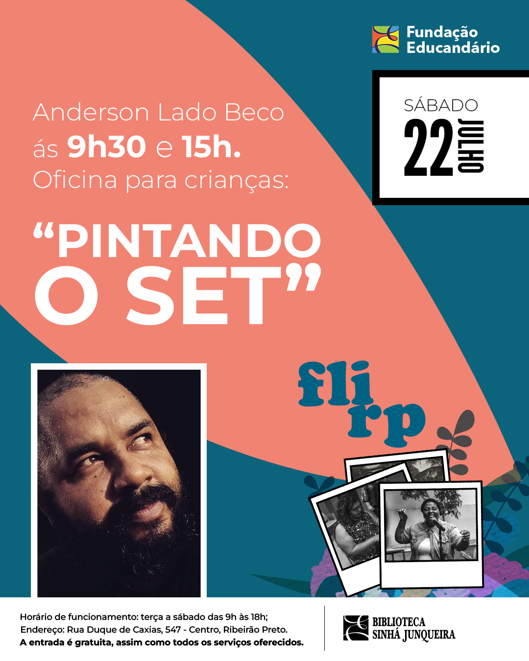 Agenda | Biblioteca Sinhá Junqueira